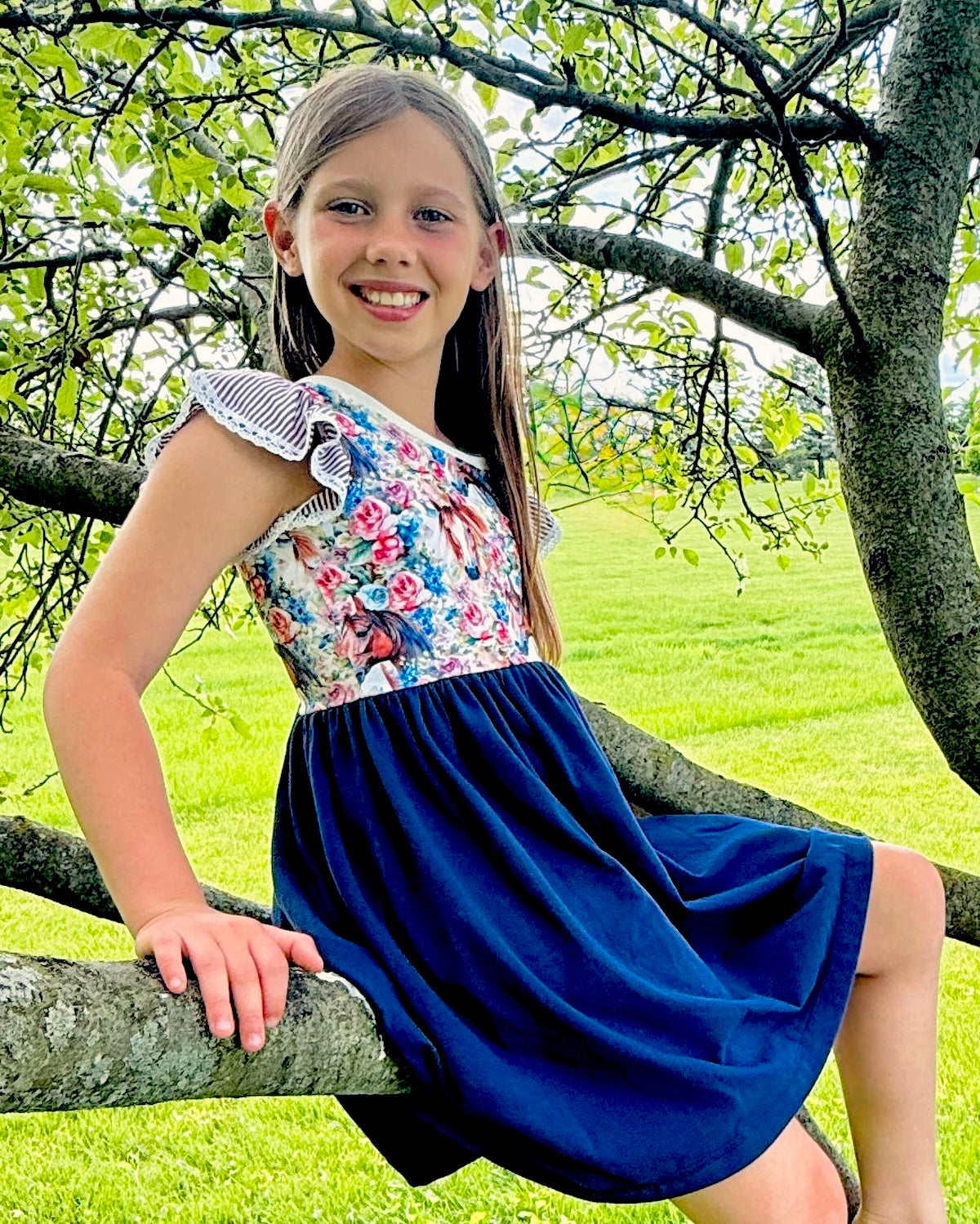 Crown of Roses Petal Sleeve Lap (ships in two weeks)